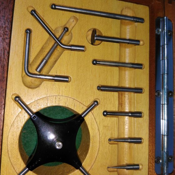 Renishaw Stylus Kit ( 10 stainless tip ) M2 Thread with 5 Star Styli ...