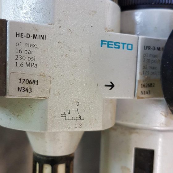 Festo-He-D-Mini / Lfr-D-Mini / Pev-1/4-B-Od-Pneumatic-Assembly – Coast ...