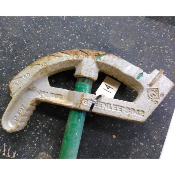 GreenLee 1" EMT bender c/w 8842H Handle – Coast Machinery Group