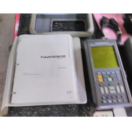 Fluke 105 Series II ScopeMeter 100mhz – Coast Machinery Group