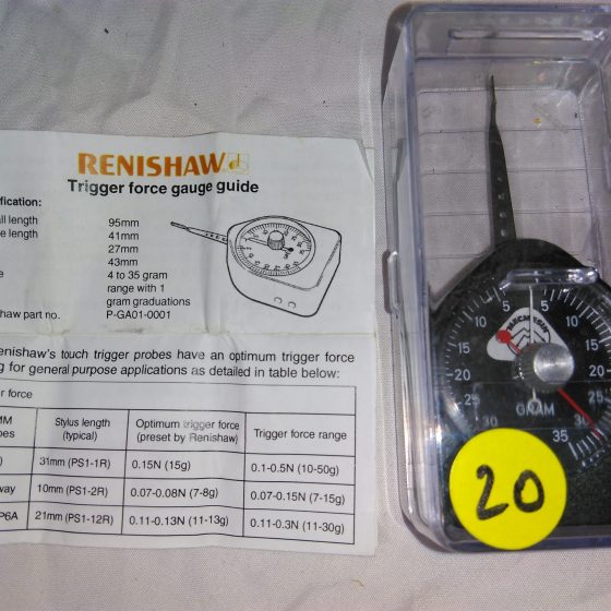 Renishaw Trigger Force Gauge P-GA01-0001 – Coast Machinery Group