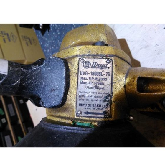 Uryu Model UVG-1800SL-76 Air Grinder – Coast Machinery Group