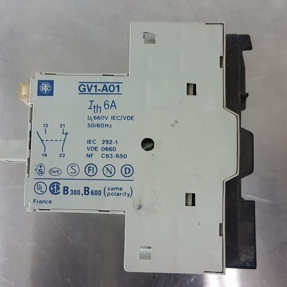 Telemecanique electronic overload controller GV1-M20 – Coast Machinery ...