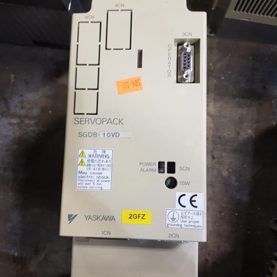 Yaskawa Servopack SGDB-10VD – Coast Machinery Group