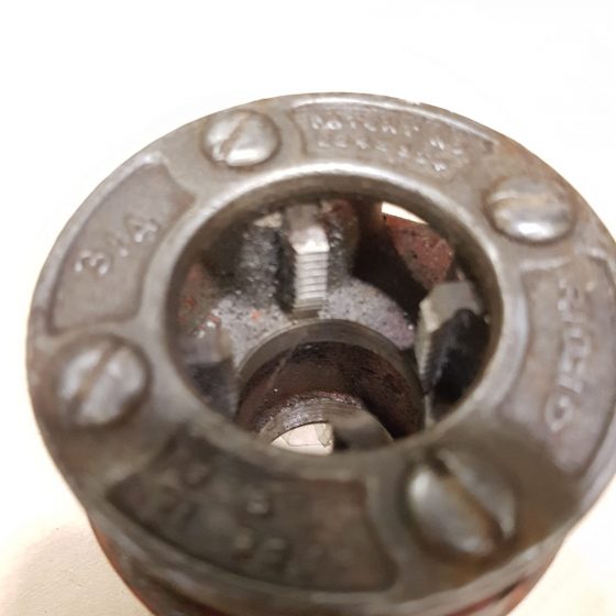 RIDGID #00-R DIE HEAD 3/4″ CUTTERS – Coast Machinery Group