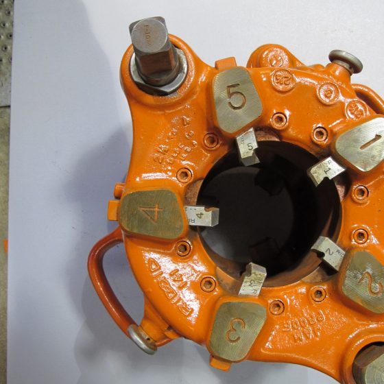 RIDGID #141 Receding Geared Threader, 2½ to 4" – Coast Machinery Group