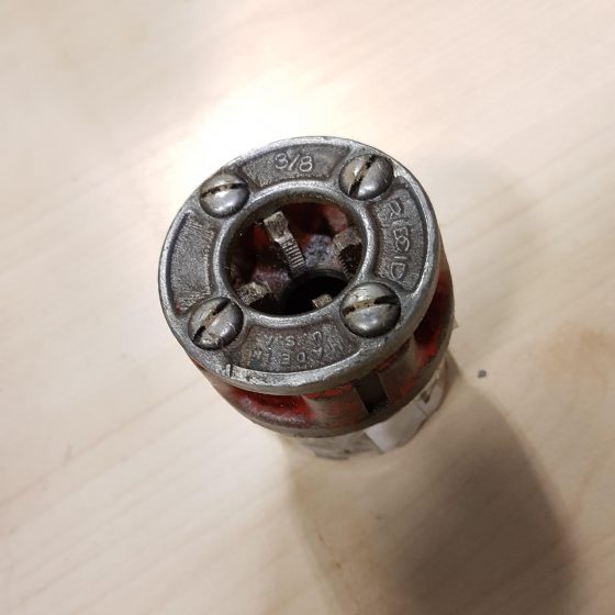 Ridgid #00-R Die Head 3/8" Cutters – Coast Machinery Group