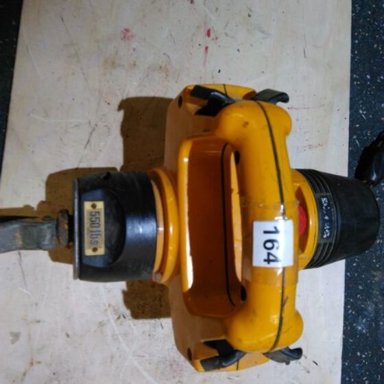 Demag DSM5 chain remote lift unit 550 lbs – Coast Machinery Group