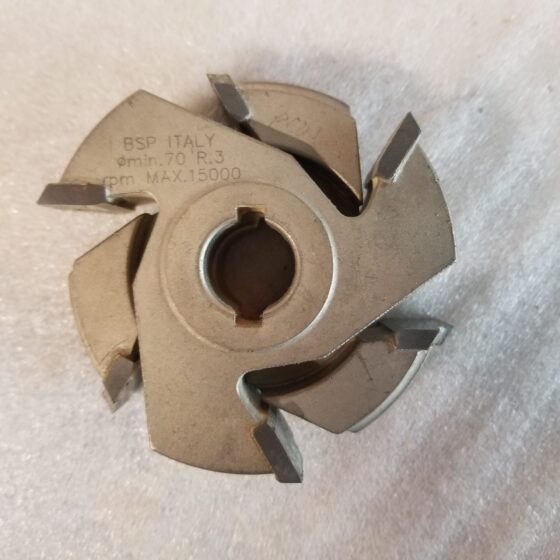 15mm x 75.5mm Moulder Cutter Head – Coast Machinery Group