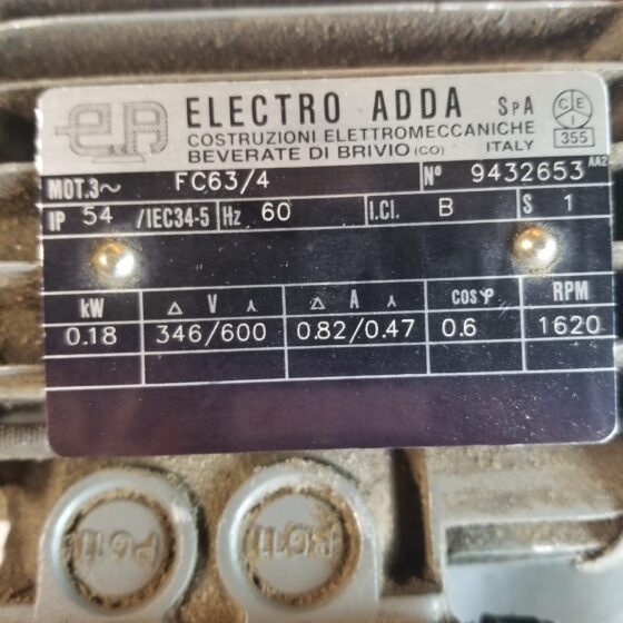 Electro Adda FC63/4 Electric Motor – Coast Machinery Group