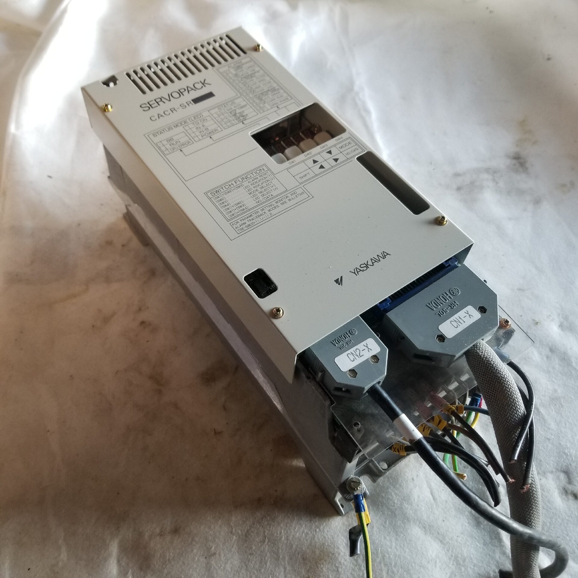 Yaskawa Electric Corp. CACR-SR15BE12G-C Servopack – Coast Machinery Group