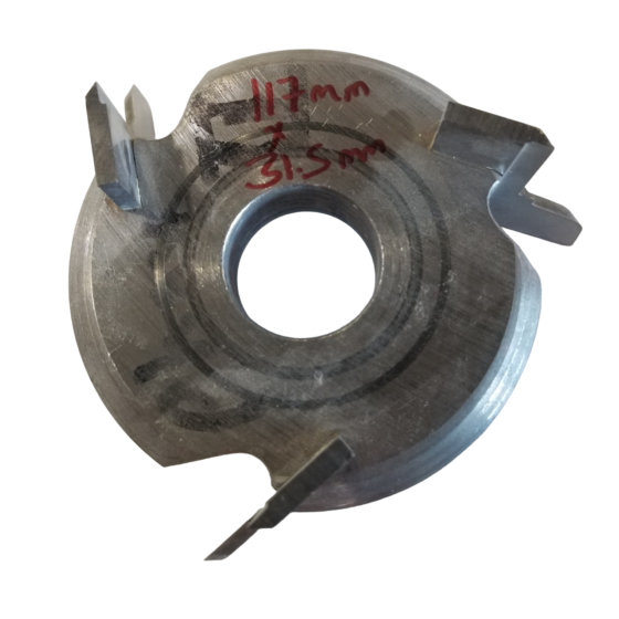 31.5 x 117mm Moulder Profile Cutter Head – Coast Machinery Group
