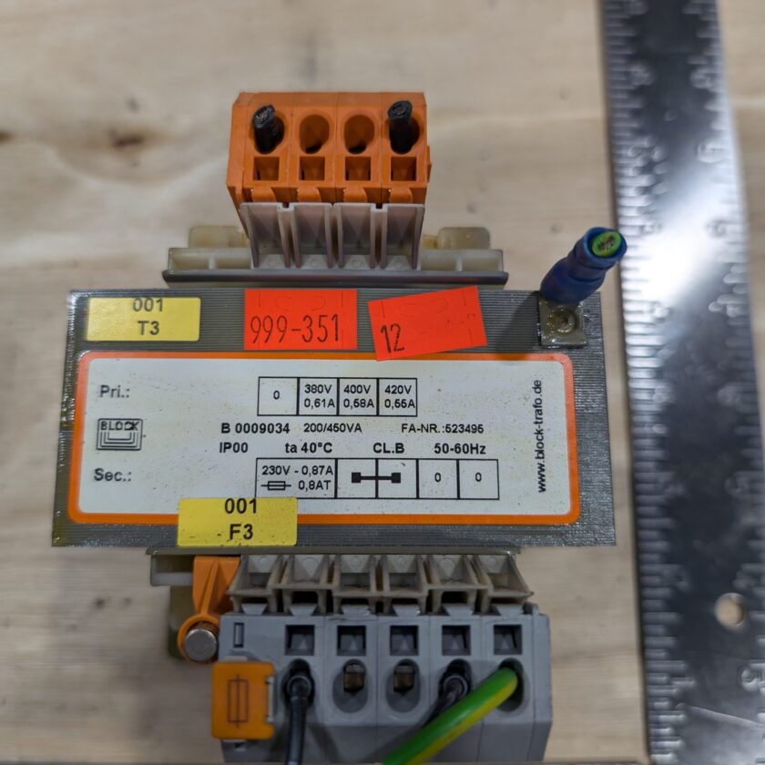 Block Transformer B0009034 – Coast Machinery Group