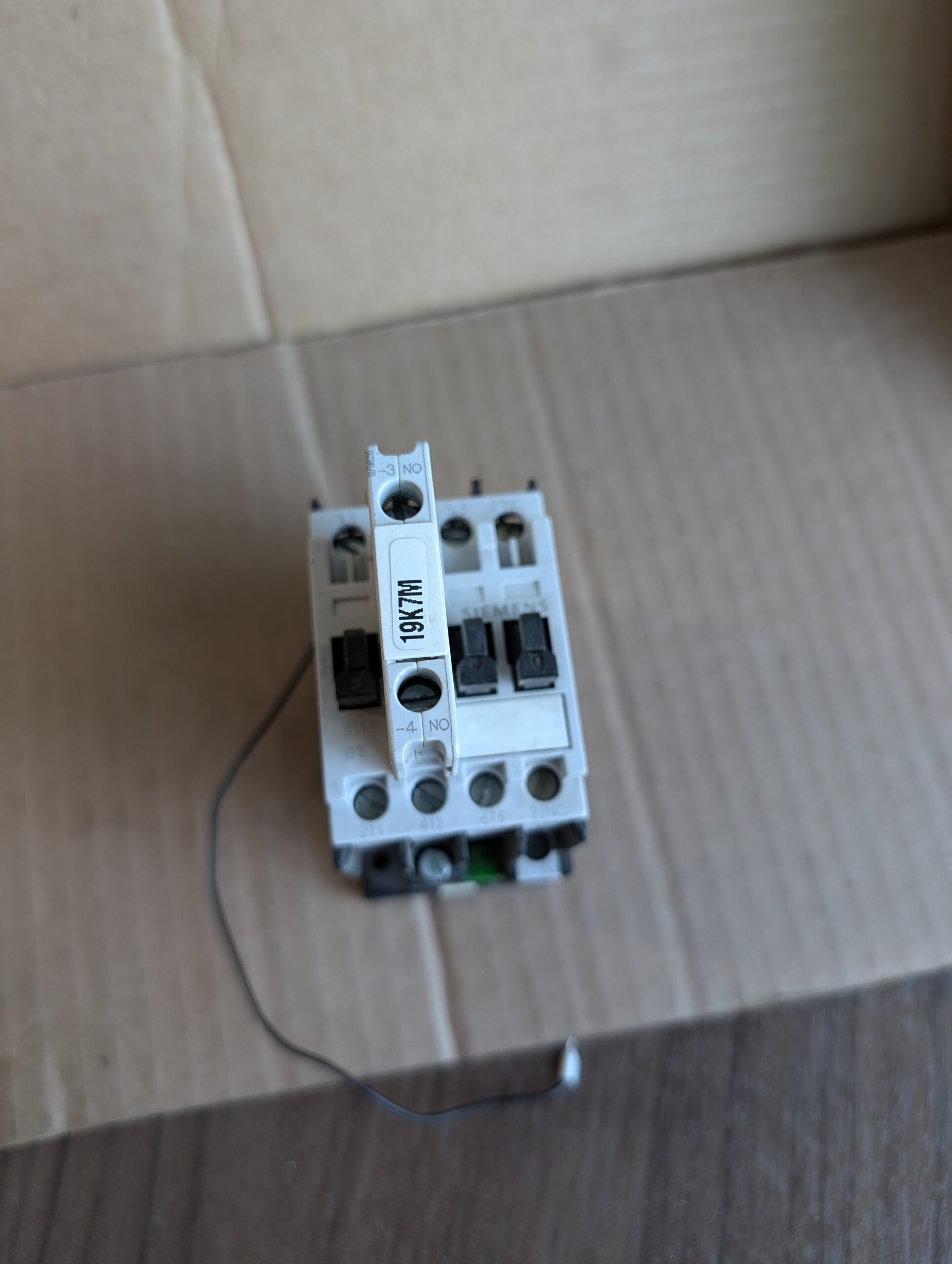 Siemens C3 5SY41 Miniature Circuit Breaker With 5ST3010 Aux.Switch ...